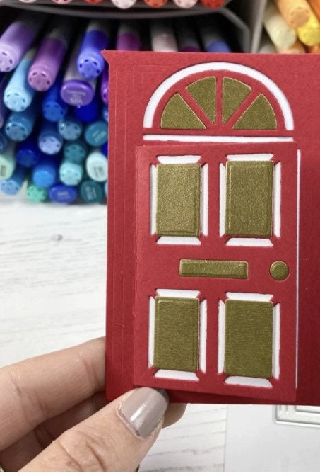 Metal Die Door With Steps. Full Die Pack Measures Approx. - Etsy