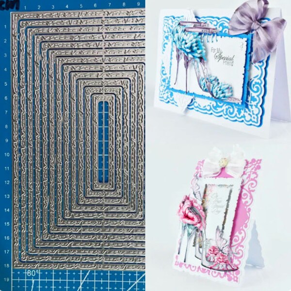 Deckle Edge Postcard - Etsy