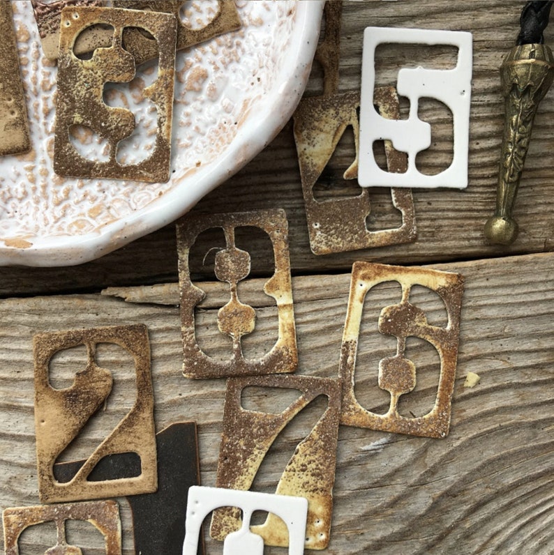 Metal Die Number Stencil Pieces 0-9 MD520 - Etsy
