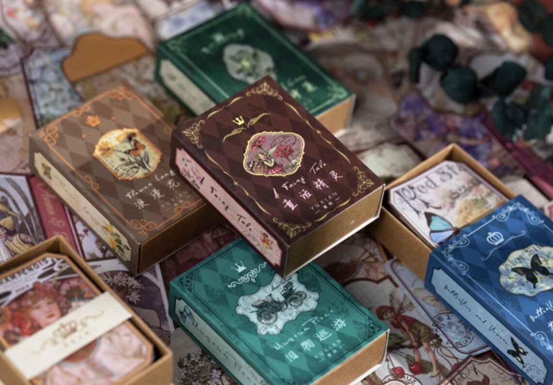 Matchbox Sticker 60 Piece Box - Etsy