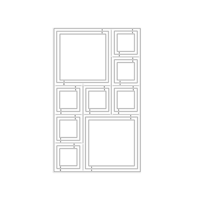 Metal Die Accordion Stepper Card Metal Cutting Dies MD556 - Etsy