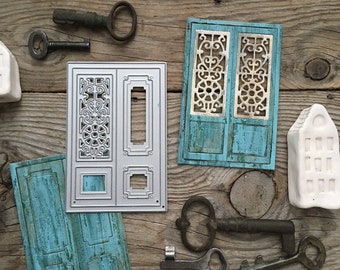 Metal Die Windows. Set Includes 4 Pieces MD319 - Etsy