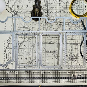 Metal Die - 4 Pocket Quad Fold Booklet MD313 - Etsy