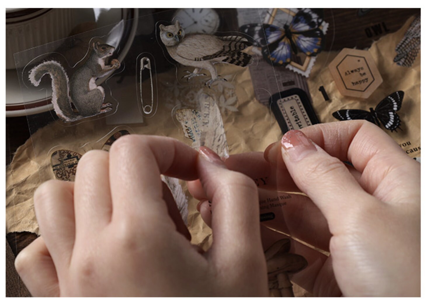 Deco Sticker Book Black and White. Book Includes 20 Acetate - Etsy