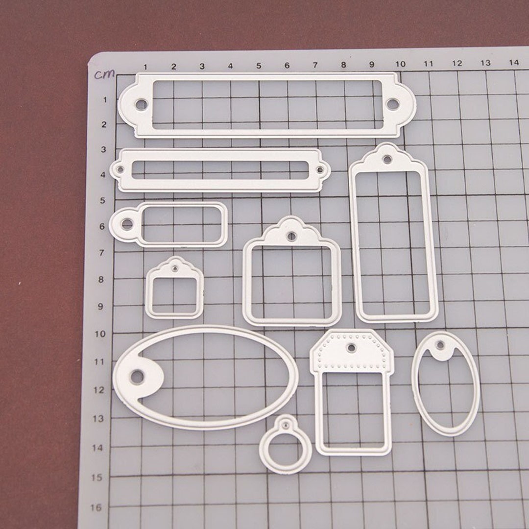 Label Dies Word Cutting Dies Metal Die MD406 - Etsy