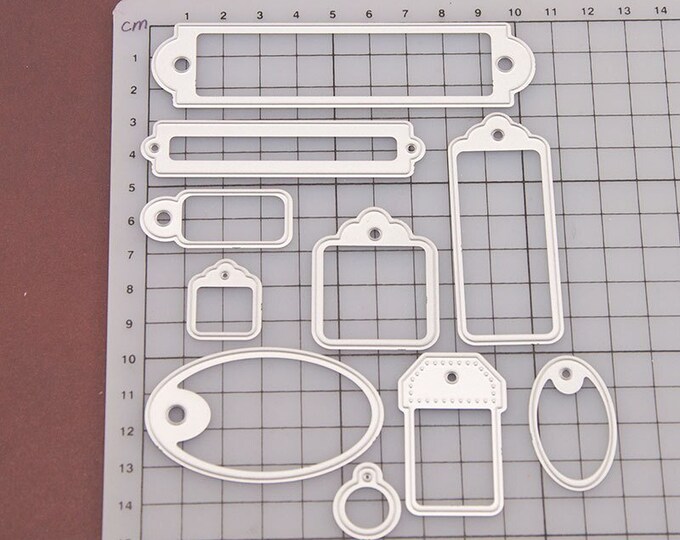 Label Dies Word Cutting Dies Metal Die MD406 - Etsy