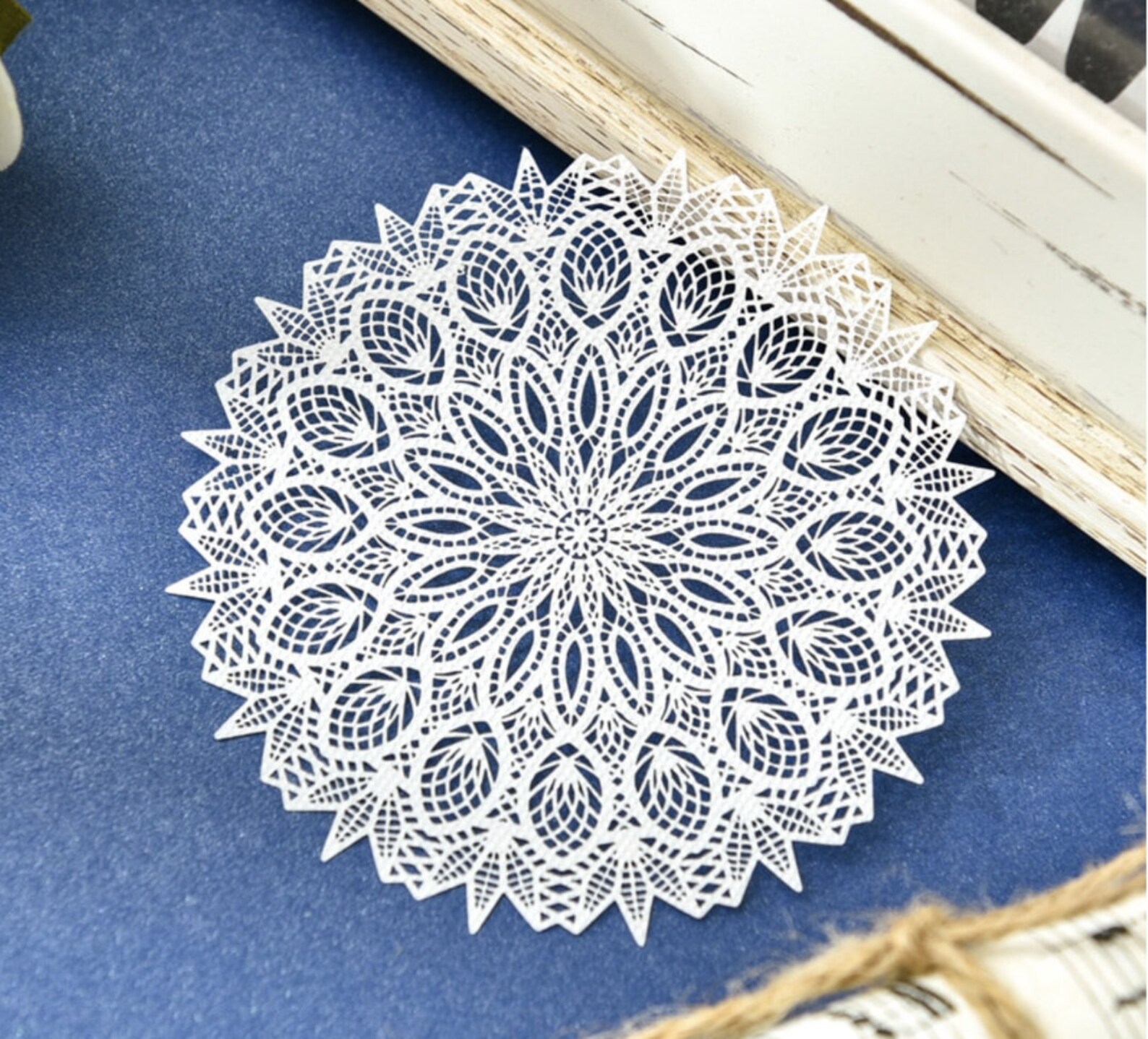Paper Doily Pack. 10 Intricate Incredibly Finely Detailed Paper Doilies ...