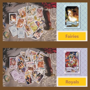 Mini Playing Cards 8 Styles Fairy Tales Play Card - Etsy
