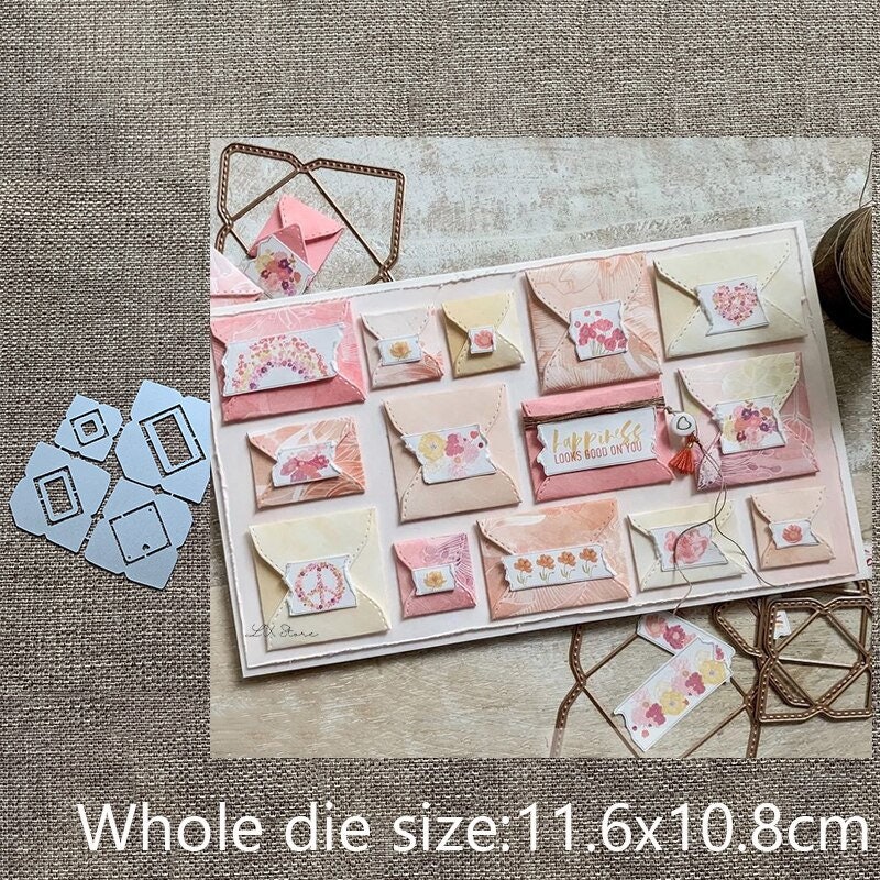 Envelope Cutting Dies - Etsy
