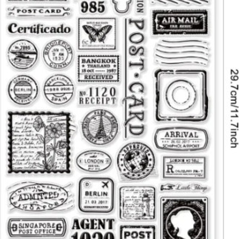 Postmark Stamp - Etsy