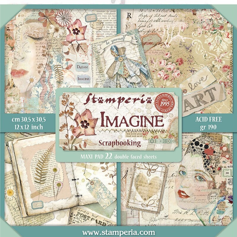 Paper scrapbooking stamperia - Etsy France