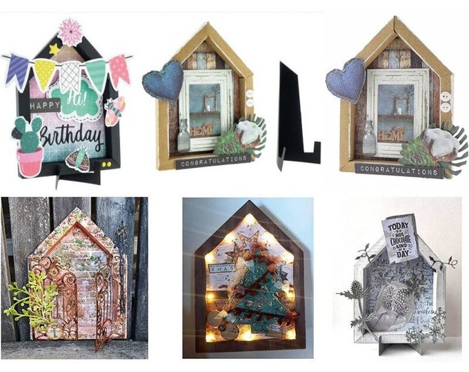 Metal Die Step Card Contains 10 Pieces. MD500 - Etsy