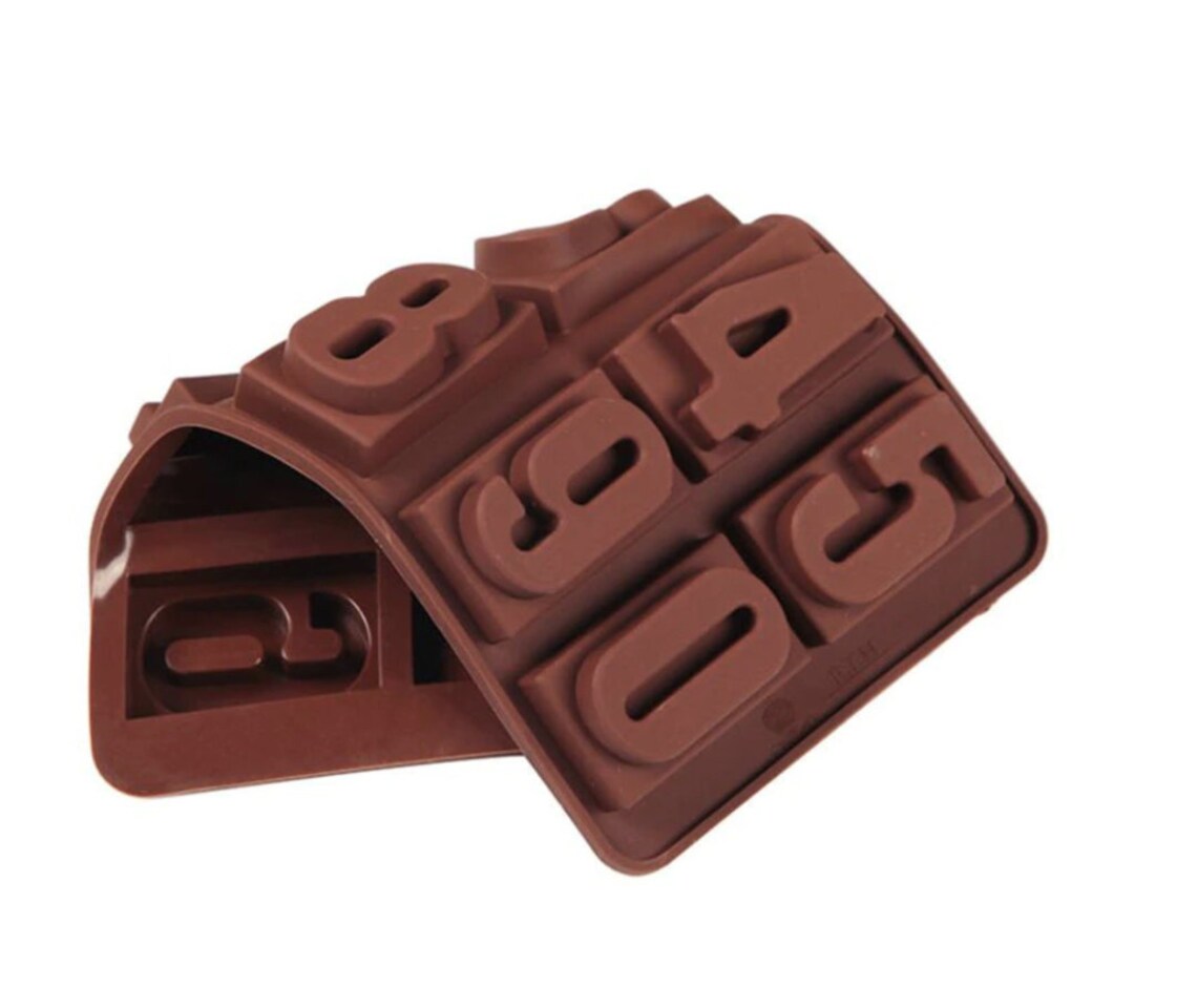 Mold Number Tiles. Silicone Mold. - Etsy