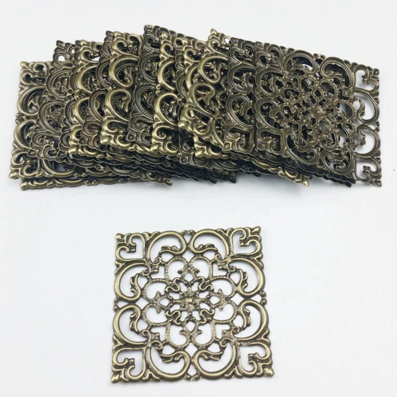 Metal Filigree Trim - Etsy