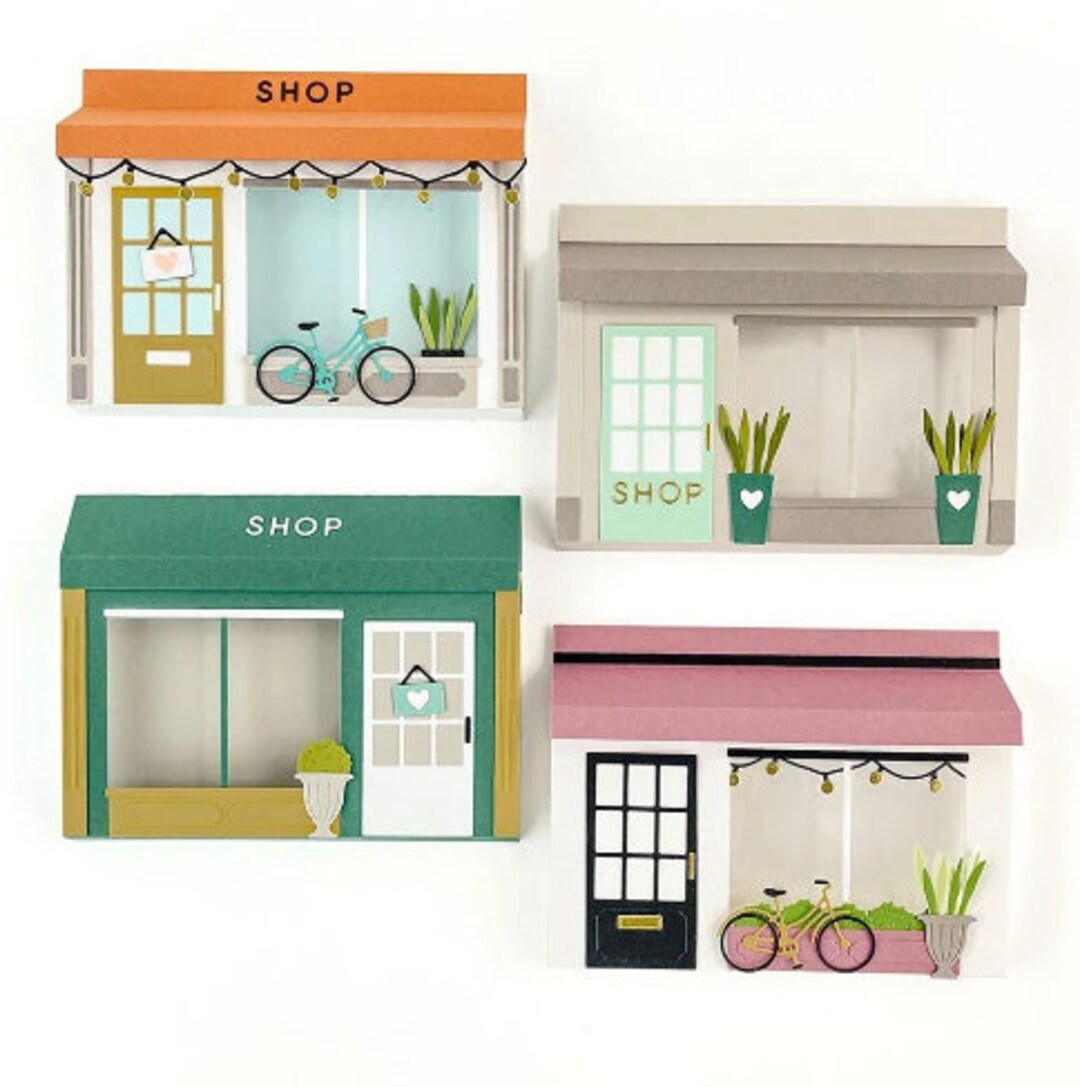 Pop-up Base Shop Boutique Store Strip Center Window MD788 - Etsy