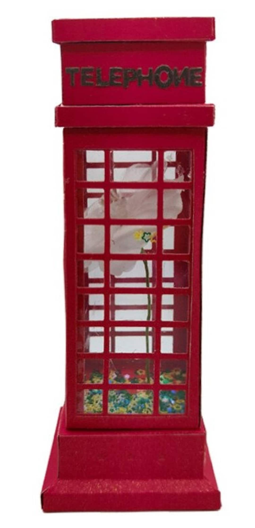 Telephone Booth Metal Cutting Die 3D MD697 - Etsy