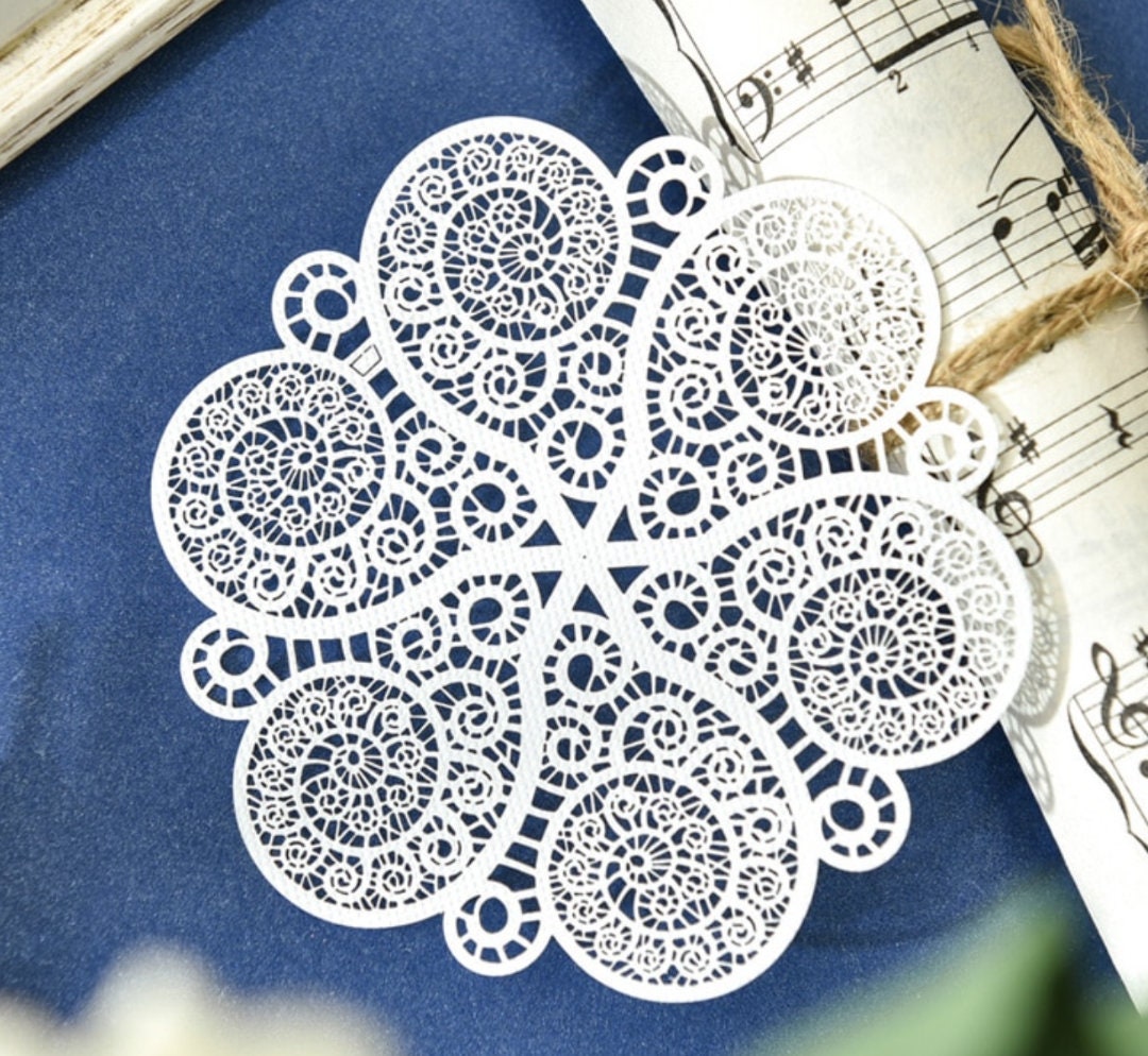 Paper Doily Pack. 10 Intricate Incredibly Finely Detailed - Etsy