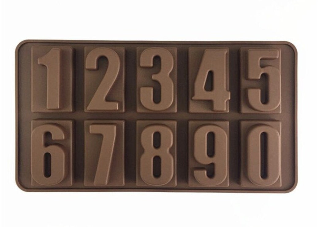 Mold - Number Tiles. Silicone Mold. - Etsy
