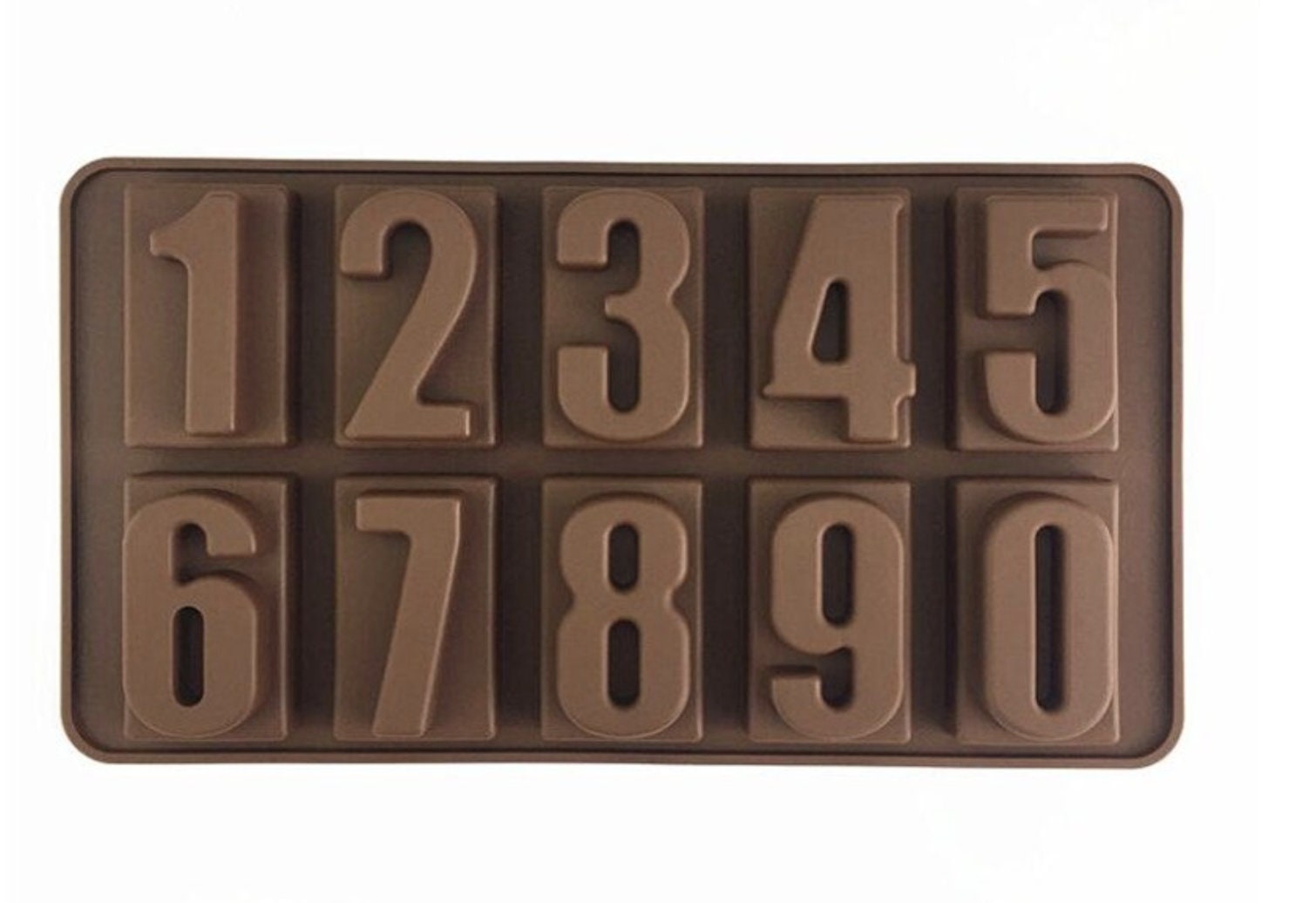 Mold - Number Tiles. Silicone Mold. - Etsy