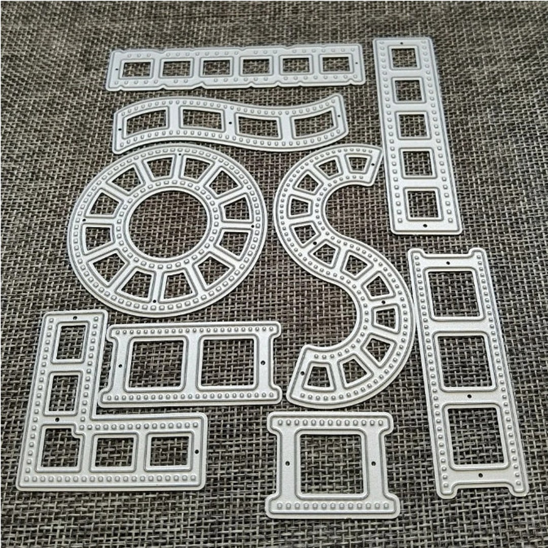 Film Strip Reel Various Shapes Cutting Dies 9pc. MD677 - Etsy