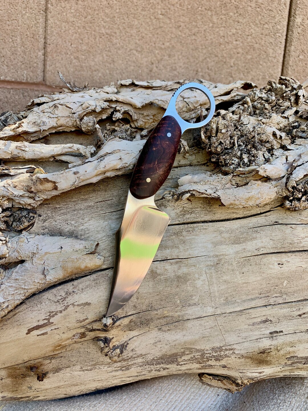 Handforged EDC Ring Knife - Etsy