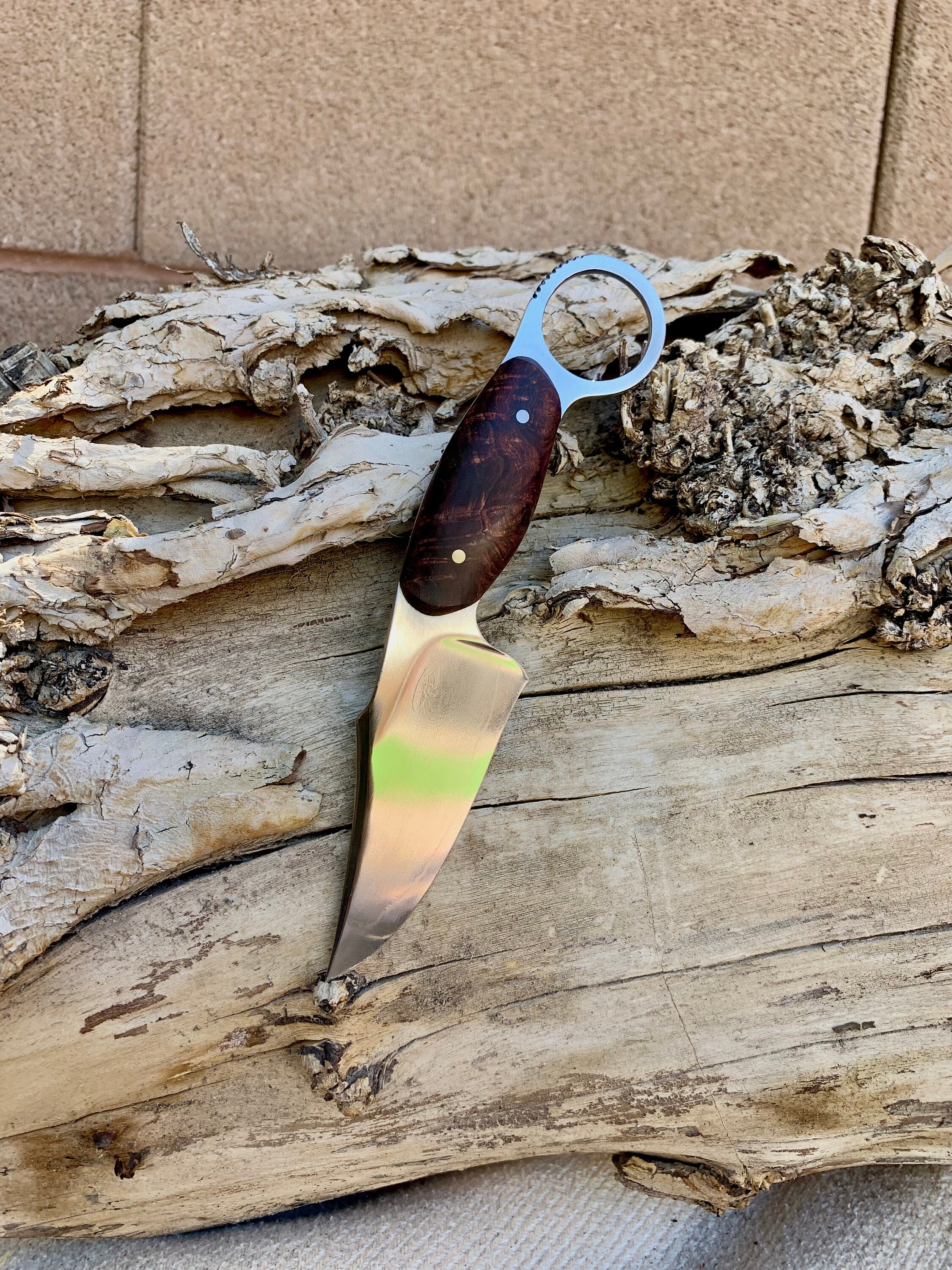 Handforged EDC Ring Knife - Etsy