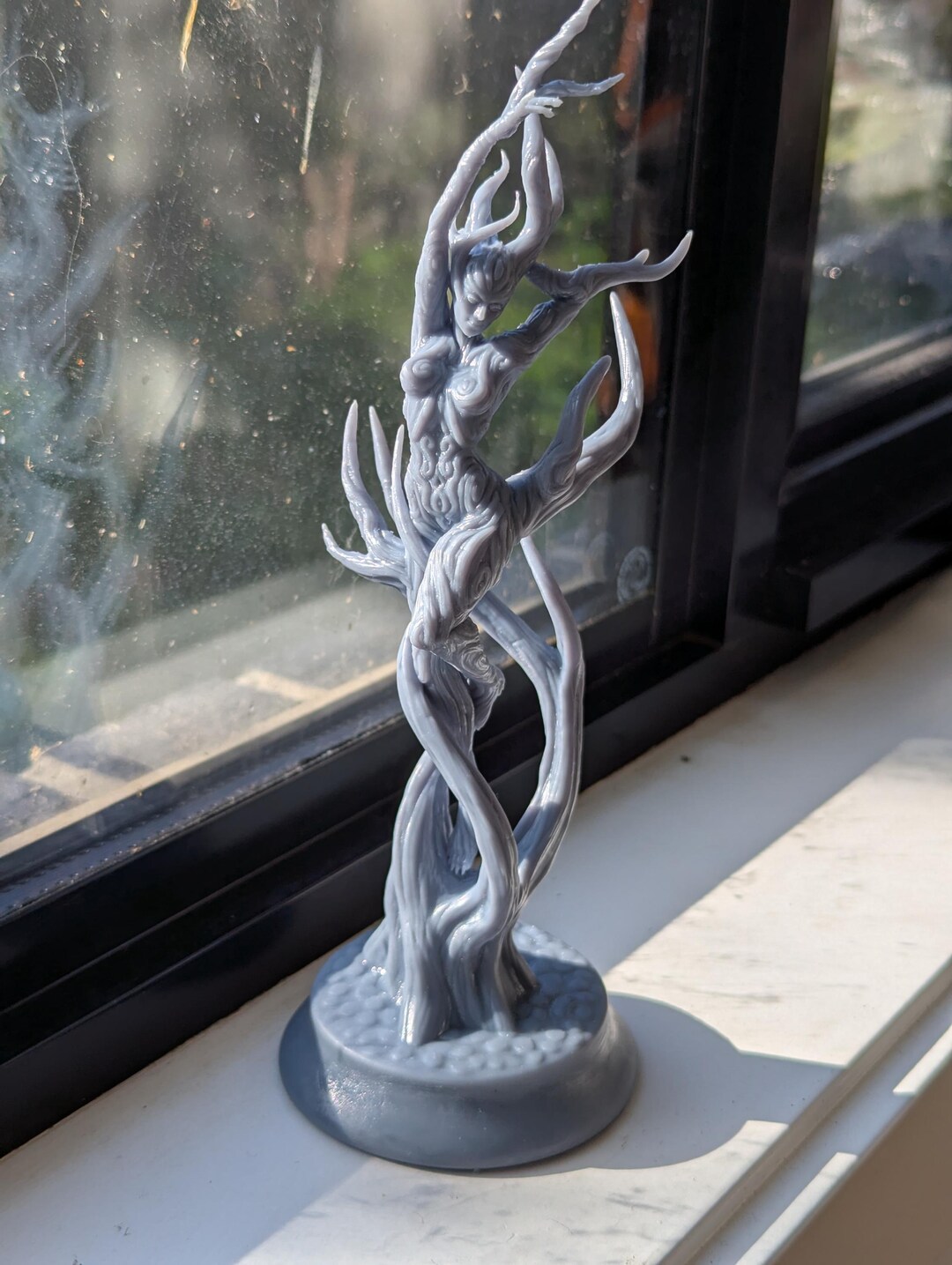Dryad Nymph Forest Spirit Dnd Miniature | 3D Printed Resin | Unpainted ...