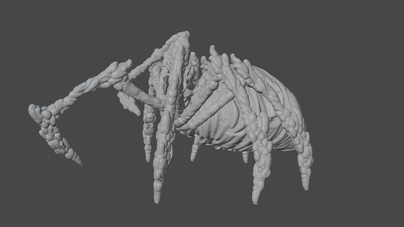 Ithiliel Arachne Spider Drider Dnd Statue | 3D Printed Resin ...