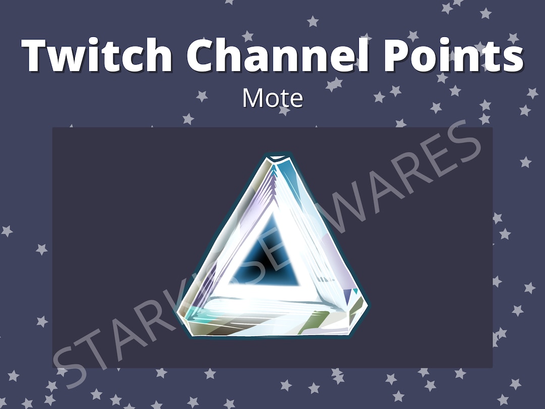 Destiny Inspired Mote Gambit Twitch Channel Point Icon Emote - Etsy