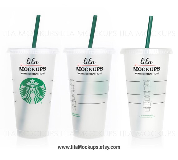 Starbucks Plastic Cup Back