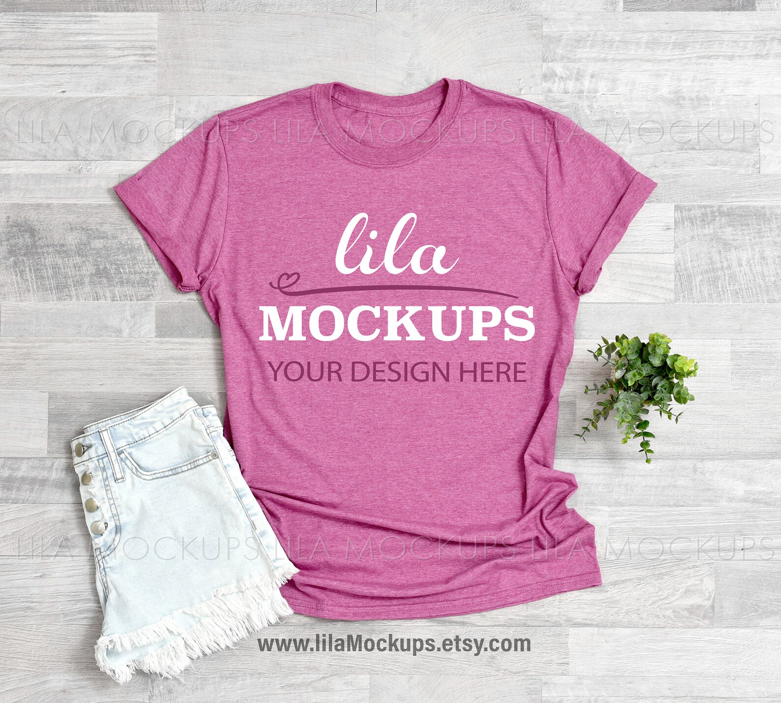 Gildan 640 Heather Berry tshirt Mockup PHOTO / pink t-Shirt | Etsy