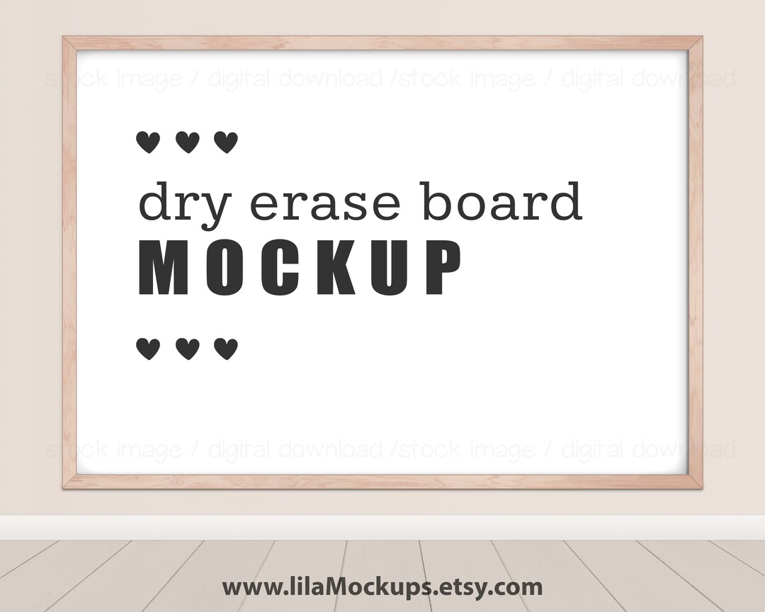 Classroom Dry Erase Board Mockup Image - Digital Download JPG File ...