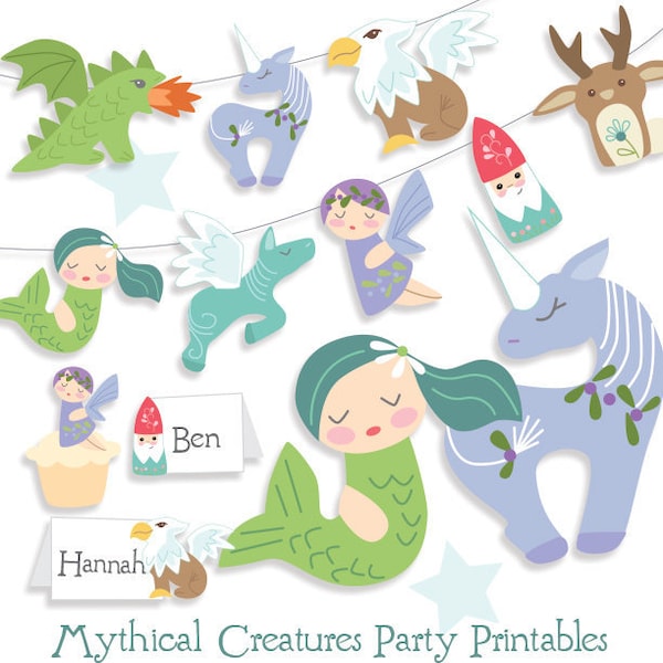 Mythical Creatures - Etsy