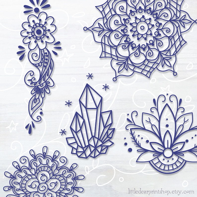 SVG Crystals Cut File for Cricut Silhouette PNG JPG - Etsy Australia