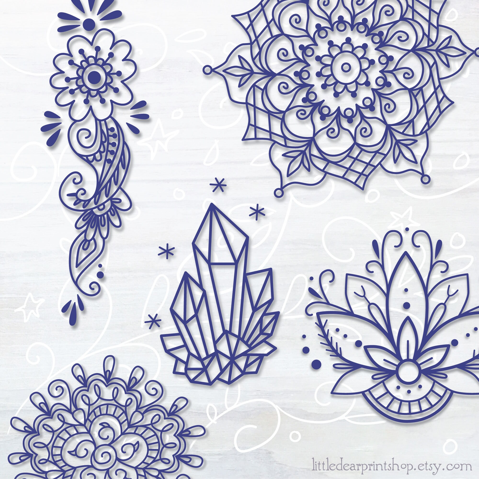 SVG Crystals Cut File for Cricut Silhouette PNG JPG - Etsy UK