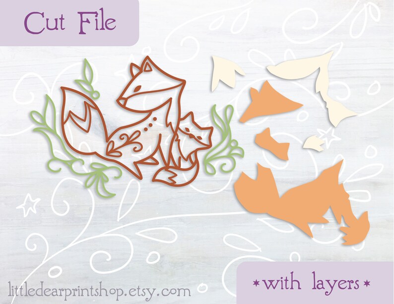 SVG Fox Cut File for Cricut Silhouette PNG JPG Foxes Clip - Etsy
