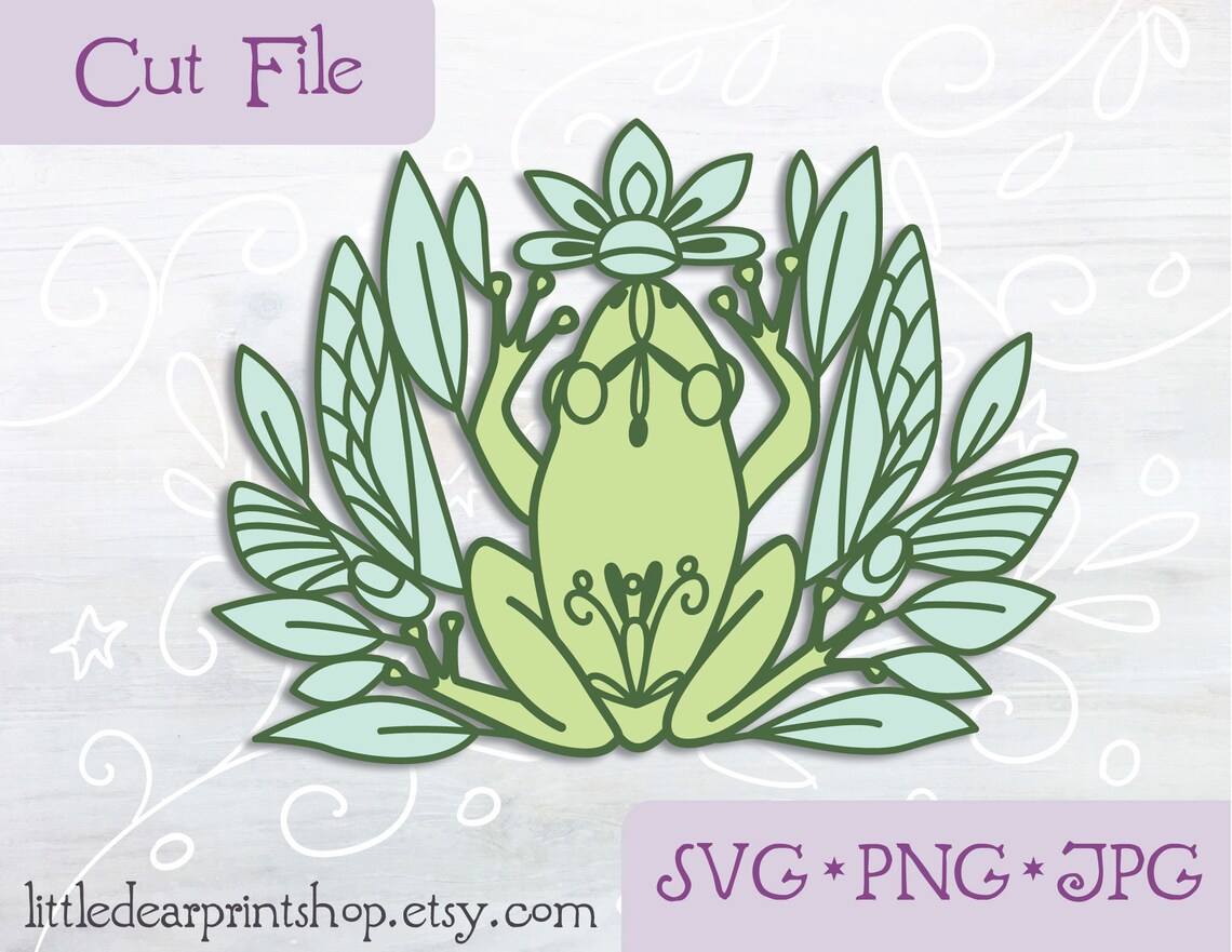 SVG Frog Wings Cut File for Cricut Silhouette PNG JPG | Etsy