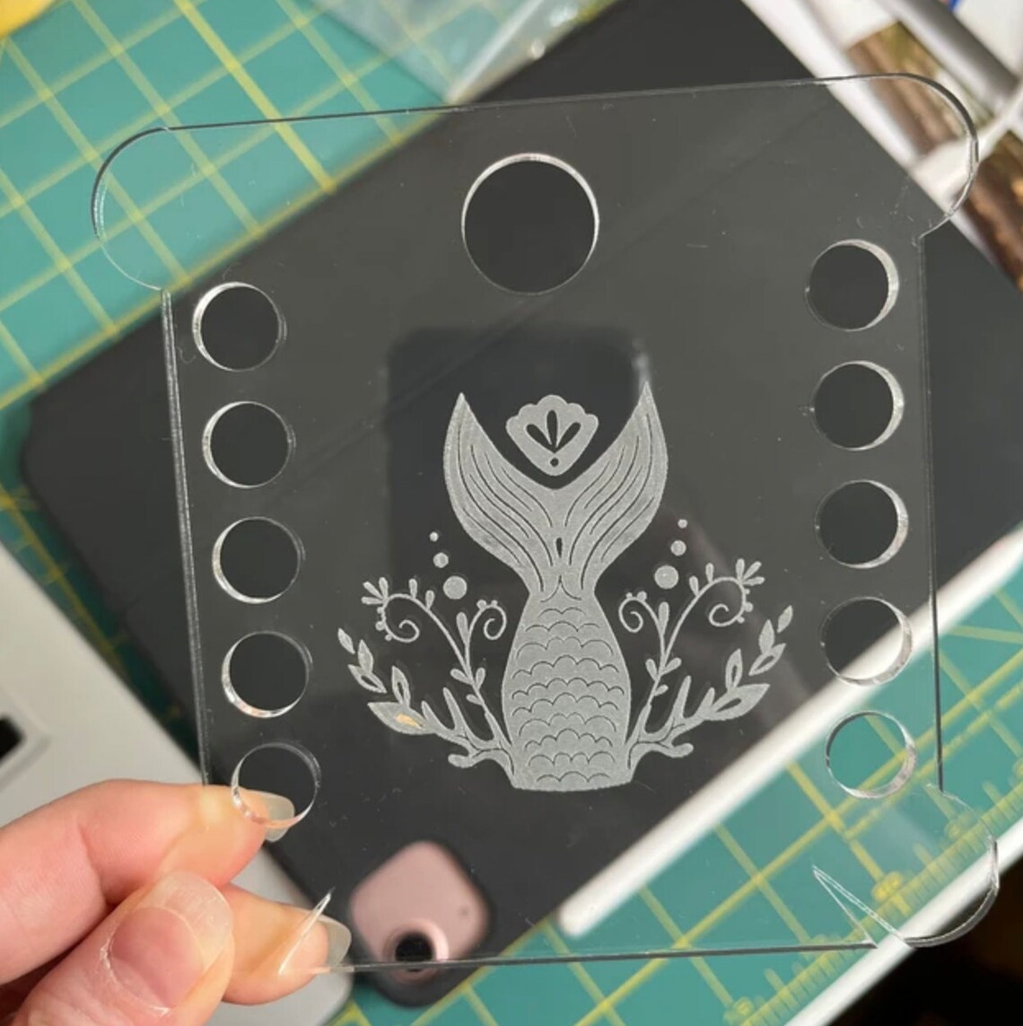 SVG Mermaid Tail Cut File for Cricut Silhouette PNG JPG Sea | Etsy Canada