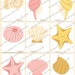 Printable Seashells PDF PNG SVG Sea Creatures Digital - Etsy