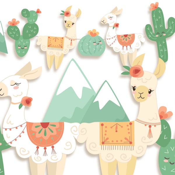 Llama Printable - Etsy