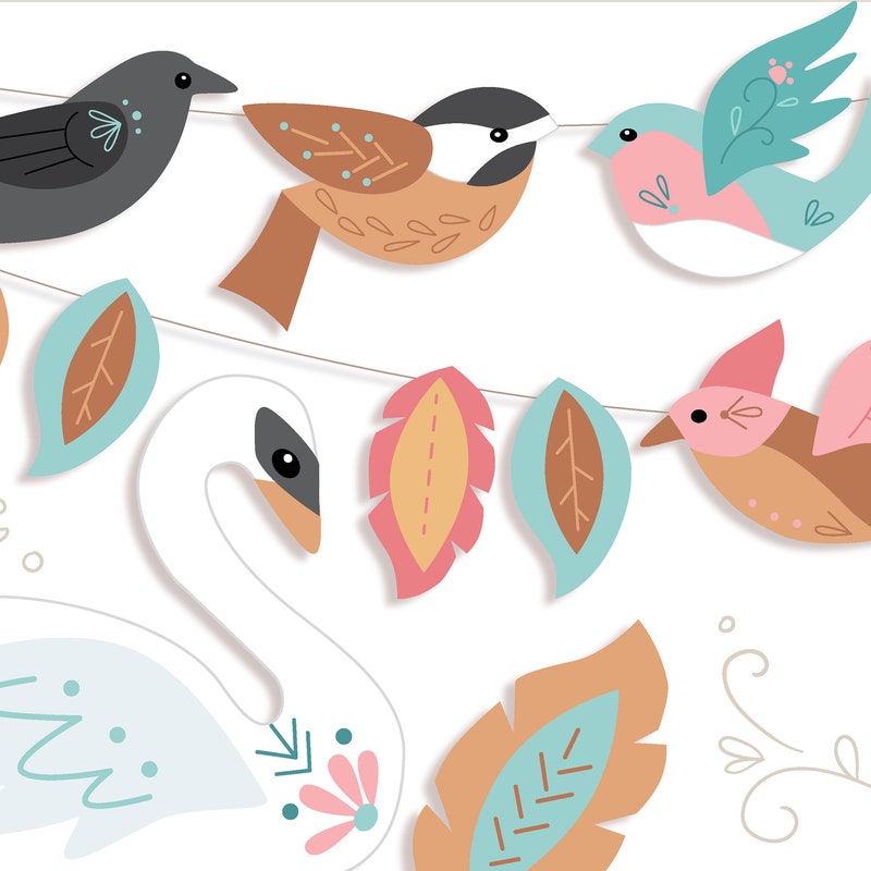 Bird Banner - Etsy