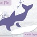 SVG Orca Whale Cut File for Cricut, Silhouette, PNG, JPG Ocean Beach ...