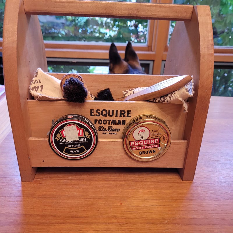 Shoe Shine Stand - Etsy