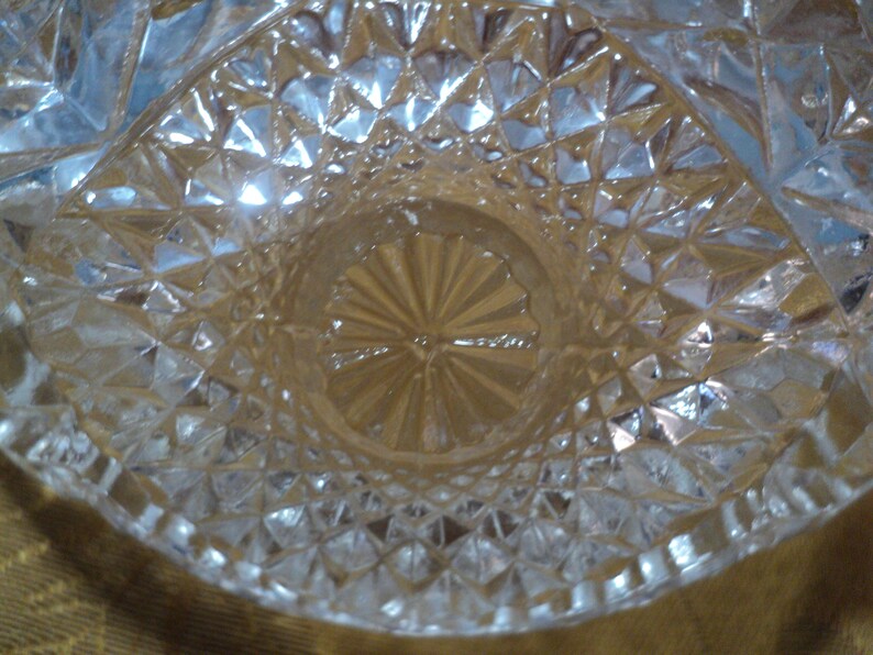 Vintage American Brilliant Period ABP Cut glass Imperial | Etsy