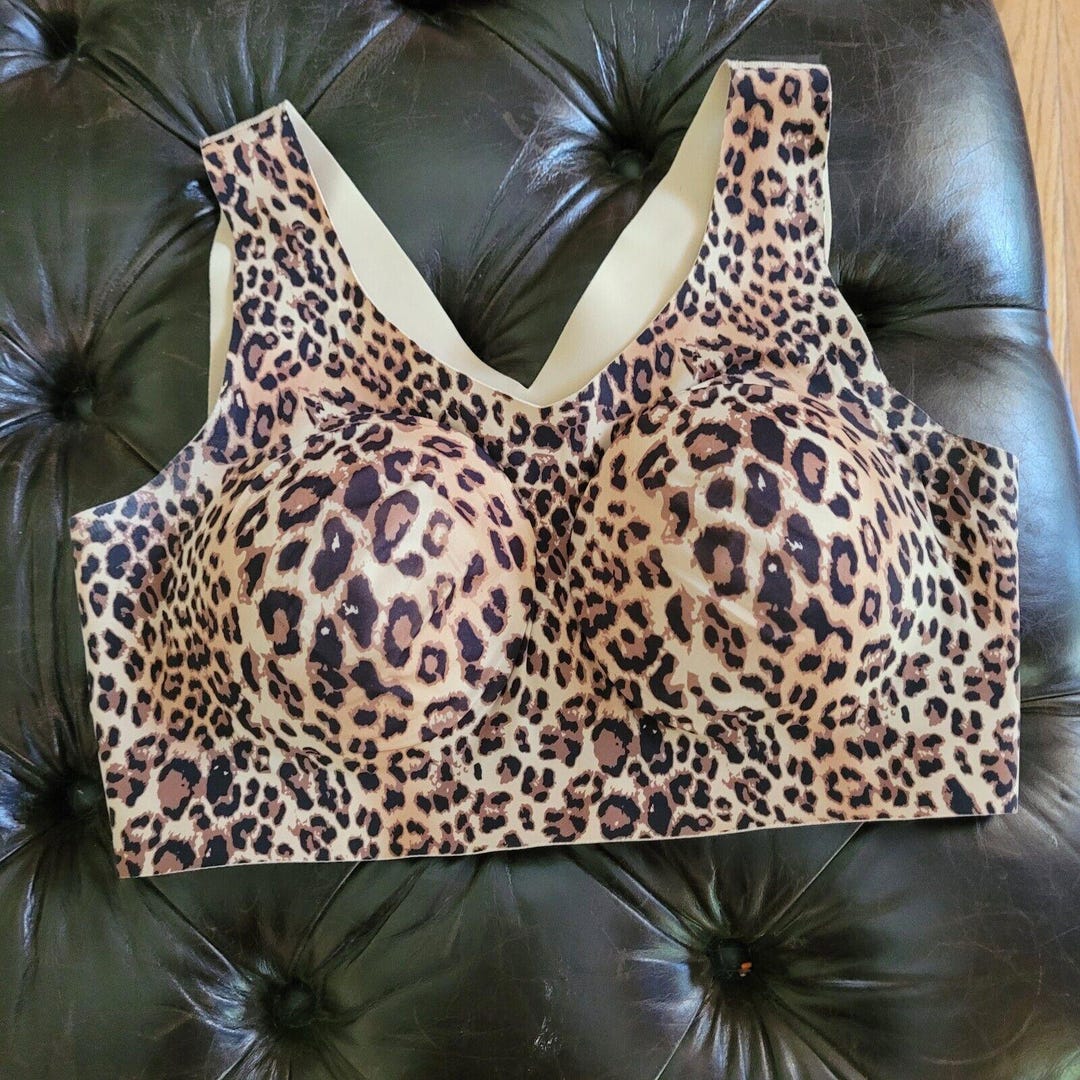 Evelyn&bobbie Xl the Beyond Bra Leopard - Etsy