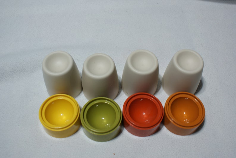 Vintage Tupperware Storage Container Tupperware Egg Cups - Etsy