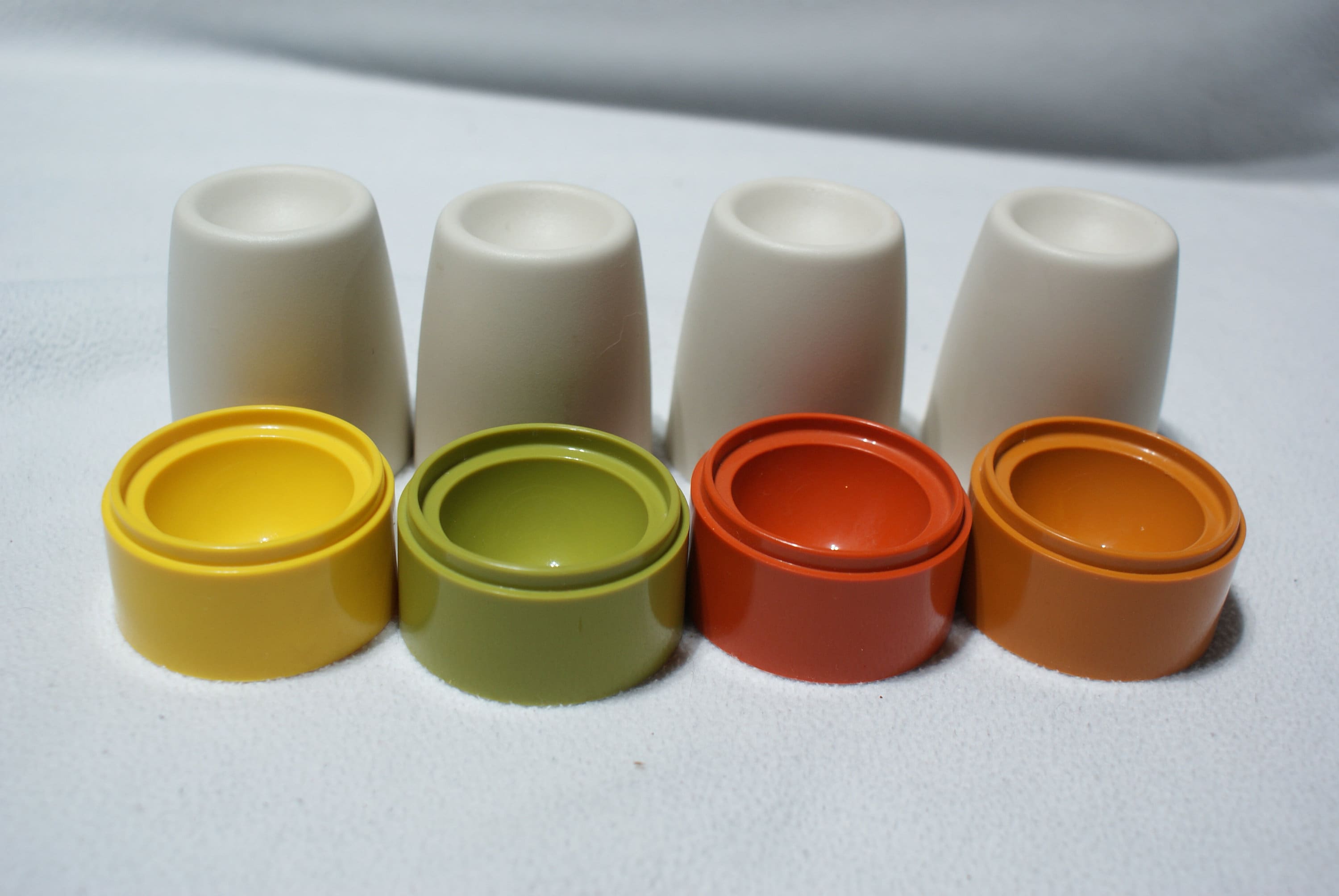 Vintage Tupperware Storage Container Tupperware Egg Cups Boiled Egg ...
