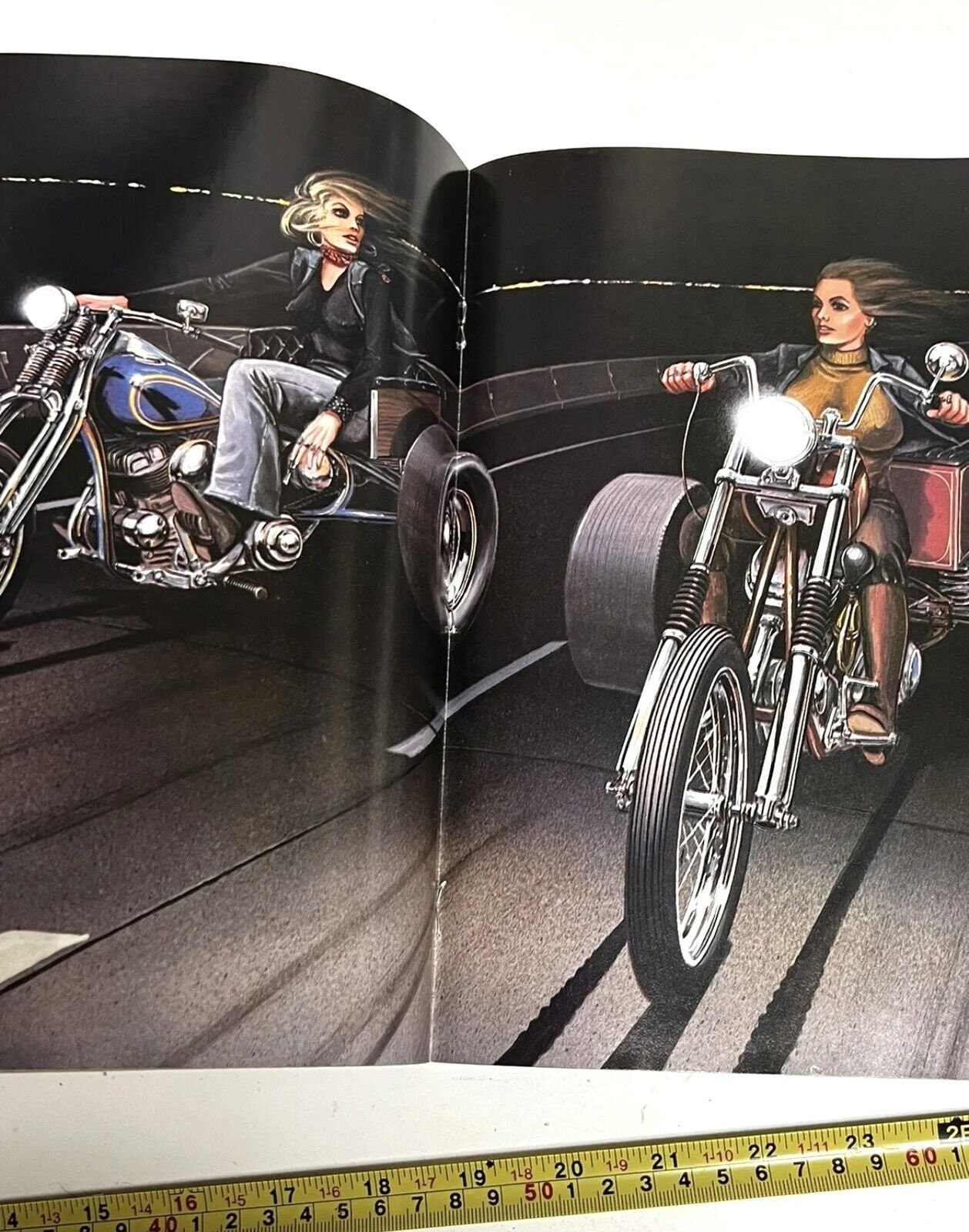 Easyriders Motorcycle Magazine October 1982 112 David Mann Centerfold ...