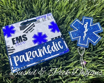 EMS Report & Phonetic Alphabet Vertical Badge Card - Etsy