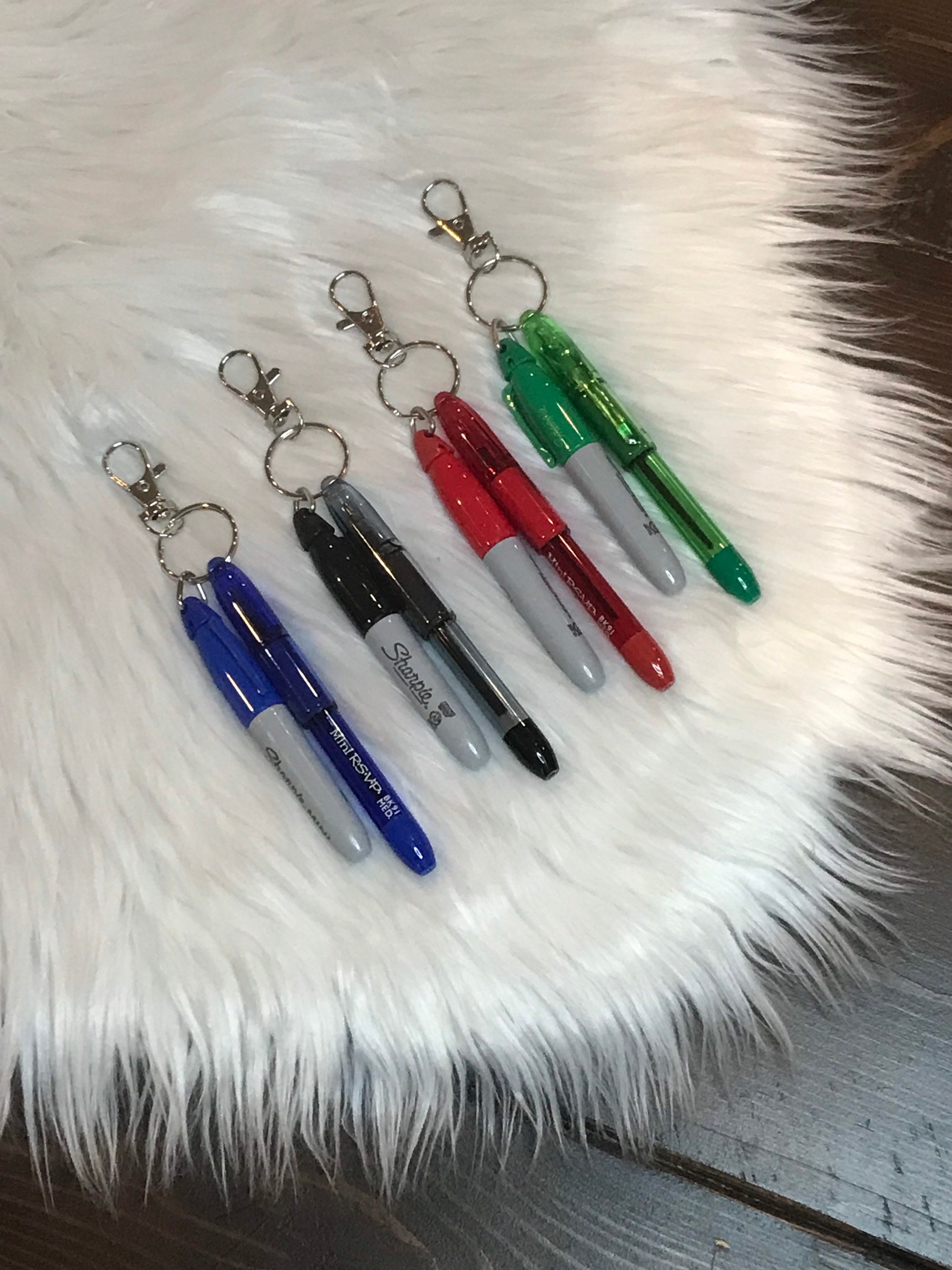 Pen Sharpie Keychain Combo/nurse Life Glitter Pen/nurse Glitter Pen ...